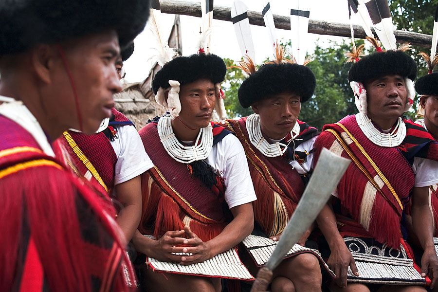 Sumi naga tribesmen